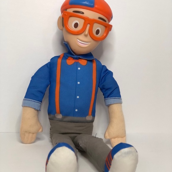 Toys | Blippi My Buddy 16 Talking Doll Plush Toy Soft Body Hard Head ...